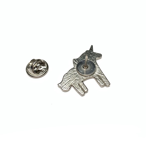 Baubl’d | Jewelry | Unicorn Enamel Pin Brooch Silver | Poshmark